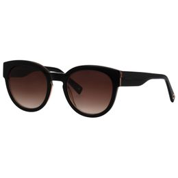 BRENDEL EYEWEAR Damen Sonnenbrille "Modell 906202"schwarz, leicht gl&auml;nzend, Sonnenbrillen, Form Panto, Logoschriftzug auf B&uuml;gel, Kunststofffassung