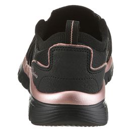 Skechers Damen Slip-On Sneaker "GRACEFUL-PURECRUSH", Gr. 35schwarz, ros&eacute;goldfarben, Lederimitat, Textil, Schuhe, Freizeitschuh mit elastischem