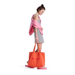 Roxy Damen Strandtasche "Go For It"rot orange, Baumwolle, Taschen