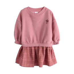next Kleid M&auml;dchen Gr&ouml;&szlig;e 80 pitaya / eosin / rostrot