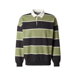 Only & Sons Only & Sons Sweatshirt 'ONSJEFFREY' Herren Gr&ouml;&szlig;e XS schilf / schwarz / wei&szlig;