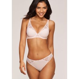 Lascana Damen Schalen-BH "Amira", Gr. 100, rosa, Microtouch, Obermaterial: 89% Polyamid, 11% Elasthan, BHs, mit Spacer-Schalen und modischem