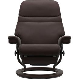 Relaxsessel stressless, B:79cm H:103cm T:78cm, braun, Leder BATICK: BATICK ist ein leicht korrigiertes, durchgef&auml;rbtes und genarbtes M&ouml;belleder, bei