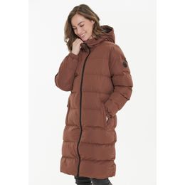 WHISTLER Damen Steppmantel "Abella", braun, Gr. 42, unifarben, 100% Polyester, M&auml;ntel, mit atmungsaktiver Eigenschaft