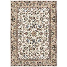 Wollteppich Theko, B:40cm H:14mm L:60cm, beige, Schurwolle, Wohnzimmer, Teppiche, "Royal Orient Isfahan", handgetuftet, Orient-Optik, reine Wolle