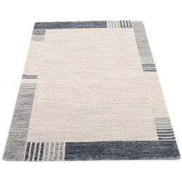 Teppich, B:160cm H:20mm L:230cm, blau, OCI DIE TEPPICHMARKE, Polypropylen (PP), Wohnzimmer, Teppiche, "CASTLE FLORA, auch als L&auml;ufer und Rund",
