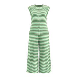 Imily Bela Jumpsuit Damen Gr&ouml;&szlig;e XL gr&uuml;n / wei&szlig;