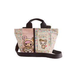 Cath Kidston Shopper 'Tokidoki' Damen Gr&ouml;&szlig;e One Size ecru / gr&uuml;n / rosa / schwarz