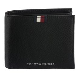 Tommy Hilfiger Damen Geldb&ouml;rse "TH PREM LEA CC AND COIN", schwarz, Leder, unifarben, Kleinlederwaren, Unisex Geldbeutel, Portemonnaie mit