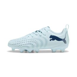 Puma M&auml;dchen Fu&szlig;ballschuh "FUTURE 9 PLAY FG/AG JR", Gr. 38,5icy blau, blau jewel, Synthetik, Schuhe, mit Nockensohle f&uuml;r Rasen- und Kunstrasenpl&auml;tze,