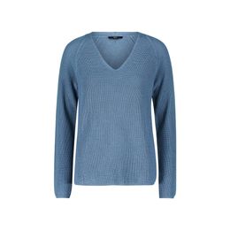 Zero Damen Strickpullover "Damen mit V-Ausschnitt"spring lake, Gr. 34, Strick, Obermaterial: 60% Baumwolle, 40% Polyacryl, Pullover, Plain/ohne