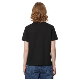 Marc O'Polo Damen T-Shirt, schwarz, Gr. XL, MARC O'POLO DENIM, Single Jersey, Obermaterial: 100% Baumwolle, Shirts
