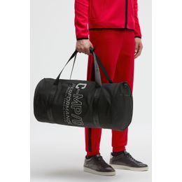 CAMP DAVID Damen Schultertascheschwarz, Polyester, bedruckt, Taschen, mit abnehmbarem Schulterriemen
