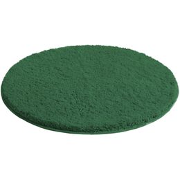 Badematte OTTO HOME, H:20mm, gr&uuml;n, Polyester, Badematten, "Inga, Badezimmer Teppich, Badvorleger", Badteppich, unifarben, weich, als halbrund und