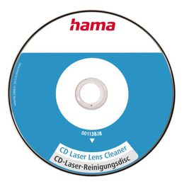Hama Reinigungs-CD "CD Laser Reinigungsdisk, mit Reinigungsfl&uuml;ssigkeit, einzeln verpackt", H:20mm, wei&szlig;, Reinigungs-CDs