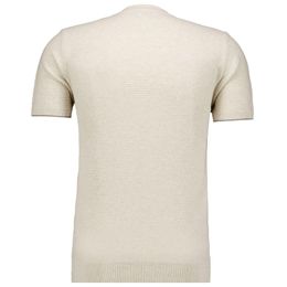 Ragman Herren Rundhalspullover, beige, Gr. L, 100% Baumwolle, Pullover
