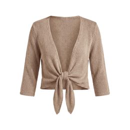 Imily Bela Bolero Damen Gr&ouml;&szlig;e M khaki