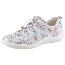 Waldl&auml;ufer WALDL&Auml;UFER Damen Slipper "K-MILENA", Gr. 3,5, grau, Nubukleder, metallic, Schuhe, Komfortschuh, Bequemschuh, Schlupfschuh in extraweiter K-Weite