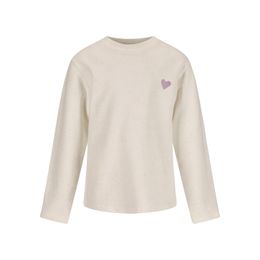 ZIGZAG Jungen Langarmshirt "Blondie", beige, Gr. 140, unifarben, 80% Baumwolle, 20% Polyester, Shirts, aus angenehm weichem Material
