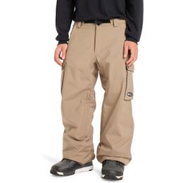 Quiksilver Herren Snowboardhose "Snow Down Cargo"fallen rock, Gr. XS, Obermaterial: 100% Microfaser;, Hosen