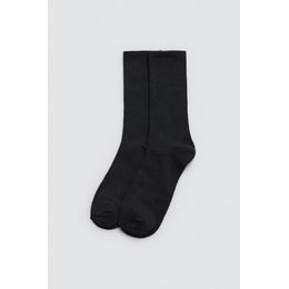 YSABEL MORA Herren Socken, Gr. 43schwarz, Baumwollmischung, Socken, Baumwollmix, Multipack, ohne B&uuml;ndchen