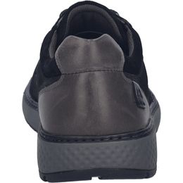 Josef Seibel Herren Sneaker "Clayton 01, schwarz", Gr. 45, schwarz, Obermaterial: 100% Rindsleder Leather cow., Schuhe