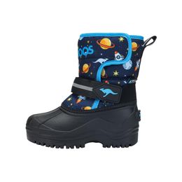 Kangaroos Jungen Winterboots "K-SHELL II", Gr. 25dk navy, kangaspace, Synthetik, Textil, Schuhe, Snowboots, Winterboots, Winterschuhe, wasserabweisend