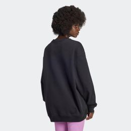 Damen Sweatshirt "ESSENTIALS OVERSIZED FRENCH TERRY", schwarz, Gr. L, adidas originals, Obermaterial: 100% Baumwolle, Sweatshirts
