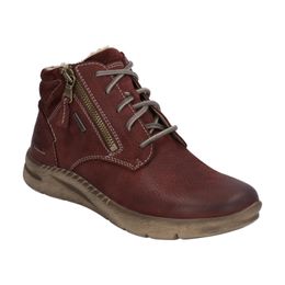 Josef Seibel Damen Stiefelette "Conny 52, bordeaux", Gr. 36, rot, Obermaterial: 100% Rindsleder Leather cow., Schuhe