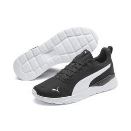 Puma Damen Sneaker "Anzarun Lite Sneakers Erwachsene", Gr. 44, schwarz-wei&szlig;, Obermaterial: Synthetik, Textil. Futter: Textil. Innensohle: Textil.