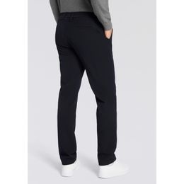 MAC Herren Stoffhose "Traveller", blau, Gr. 40, unifarben, Web, Obermaterial: 62% Polyester, 33% Viskose, 5% Elasthan, Hosen
