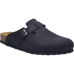 Josef Seibel Herren Clog "Josef 04, schwarz", Gr. 49, schwarz, Obermaterial: 100% Rindsleder Leather cow., Schuhe