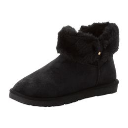 O`Neill O'NEILL M&auml;dchen Schlupfboots "JENNER WOMEN MID", Gr. 37, schwarz, Synthetik, Schuhe, gef&uuml;tterte Winterboots, Snowboots, Winterschuhe, gef&uuml;ttert