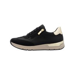 Rieker Damen Sneaker "Rieker Sneaker Lederimitat", Gr. 37, gold, Lederimitat, Schuhe