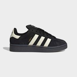 Damen Sneaker "CAMPUS 00S", adidas originals, Gr. 43core schwarz, cream wei&szlig;, gold metallic, Leder, Schuhe