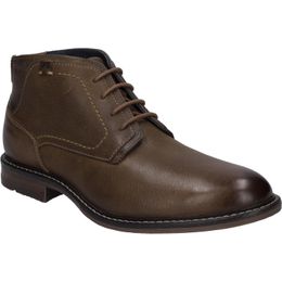 Josef Seibel Herren Stiefelette "Earl 04, camel-kombi", Gr. 41, braun, Obermaterial: 100% Rindsleder Leather cow., Schuhe