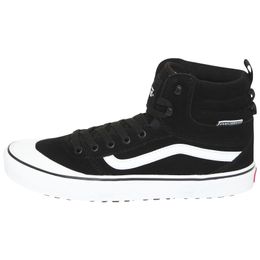 Vans Herren Sneaker "ASHWOOD HI VansGUARD", Gr. 42, schwarz-wei&szlig;, Leder, Synthetik, Schuhe