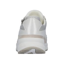 Waldl&auml;ufer WALDL&Auml;UFER Damen Plateausneaker "H-MARA", Gr. 7,5, grau, Leder, Textil, Schuhe, Halbschuh, Freizeitschuh, Schn&uuml;rschuh in Komfortweite H