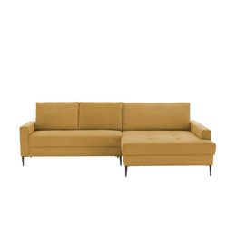 Smart Ecksofa Candice &brvbar; gelb &brvbar; Ma&szlig;e (cm): B: 280 H: 90 T: 173.0