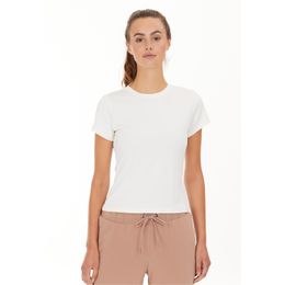 ENDURANCE ATHLECIA Funktionsshirt ATHLECIA "Almi V2", Herren, Gr. 34, wei&szlig;, 88% Polyester, 12% Elasthan, unifarben, normal, Rundhals, Shirts Funktionsshirt, atmungsaktiv