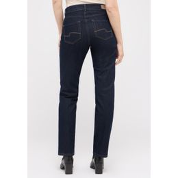 Angels Damen Straight-Jeans "DOLLY", blau, Gr. 36, Denim/Jeans, Obermaterial: 77% Baumwolle, 22% Polyester, 1% Elasthan, Jeans, mit Stretch