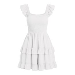 Imily Bela Kleid Damen Gr&ouml;&szlig;e 36 wei&szlig; Sommerkleid