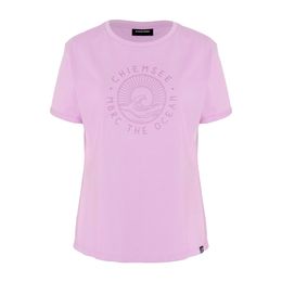 Chiemsee Damen Print-Shirt, rosa, Gr. L, 100% Baumwolle, Shirts