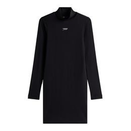 Tommy Jeans Kleid Damen Gr&ouml;&szlig;e 38 schwarz / silber Winterkleid