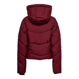 Only Damen Steppjacke "ONLHARPER LIFE SHORT PREMIUM JACKET OTW", rot, Gr. M, unifarben, Web, Obermaterial: 100% Polyester, Jacken