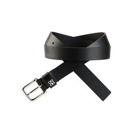 Hugo Damen Lederg&uuml;rtel "Tina HU-GO"schwarz 001, Gr. 85, unifarben, Leder, G&uuml;rtel, mit Logo-Pin