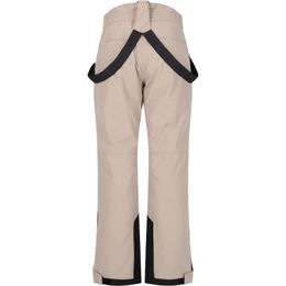 WHISTLER Jungen Skihose "Drizzle", beige, Gr. 164, unifarben, 100% Polyester, Hosen, mit Hosentr&auml;gern und wasserfester Eigenschaft