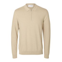 Selected Pullover 'SLHBERG' Herren Gr&ouml;&szlig;e XL creme