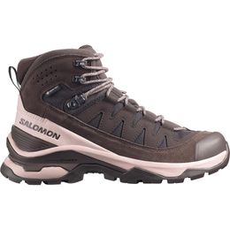 Salomon Damen Wanderschuh "QUEST ECHO GORE TEX", Gr. 43schwarz coffee, shadow gray, schwarz, Leder, Textil, Schuhe, wasserdicht