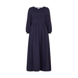 Lily & Lionel LILY AND LIONEL Damen Midikleid "Pippa Shirred Bodice Maxi Dress Damen"blau, Gr. 38, 100% Baumwolle, Kleider